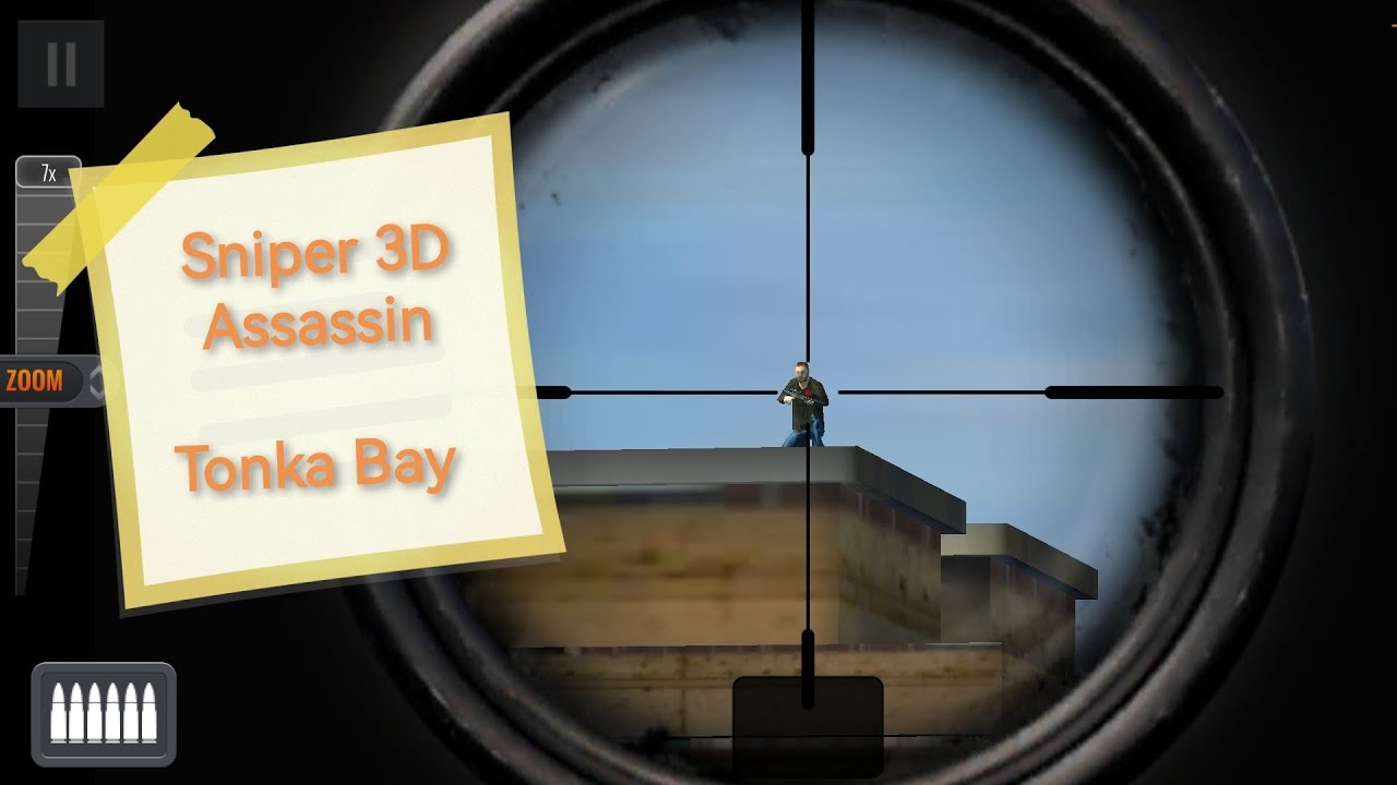Sniper 3D Assassin Region 1 Tonka Bay walkthrough all Primary and Spec ...