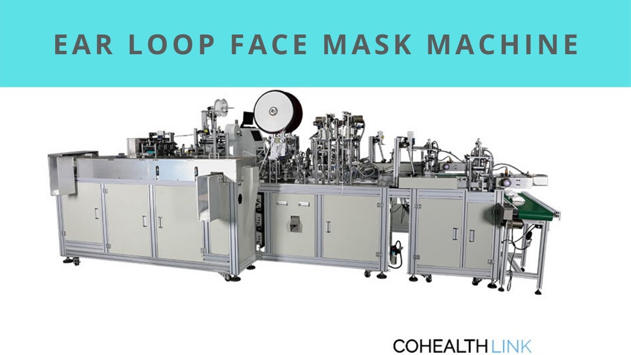 EAR LOOP FACE MASK MACHINE | DISPOSABLE NON WOVEN FACE MASK MACHINE ...