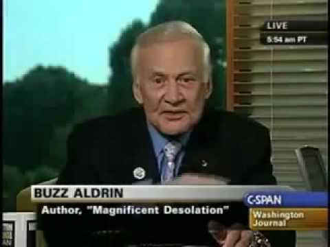 Astronaut and Freemason Buzz Aldrin Says Monolith On Mars Moon - YouTube