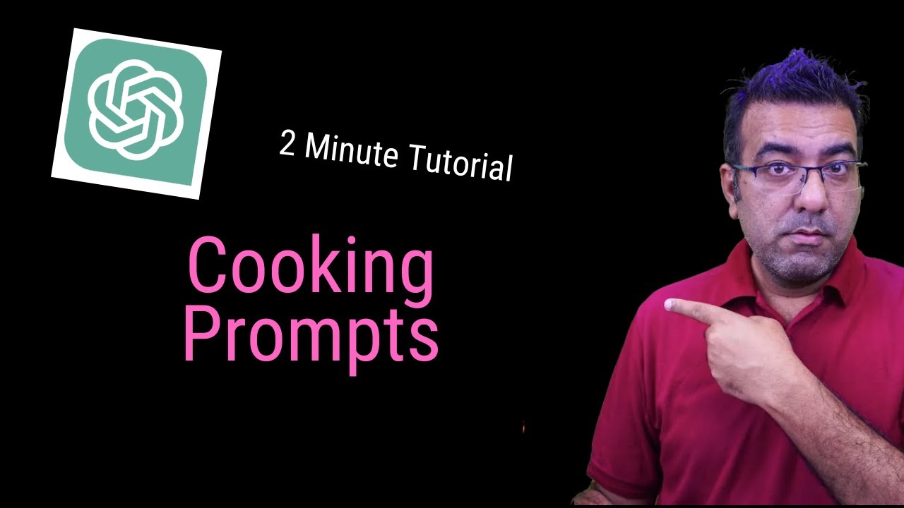 How to make chatgpt prompts for Cooking | Prompt Engineering Course ...
