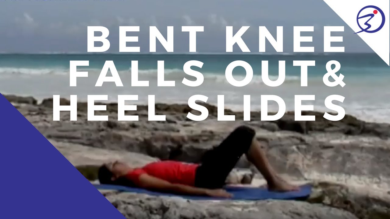 Pilates Inspired Exercises: Bent Knee Fall Outs & Heel Slides - YouTube