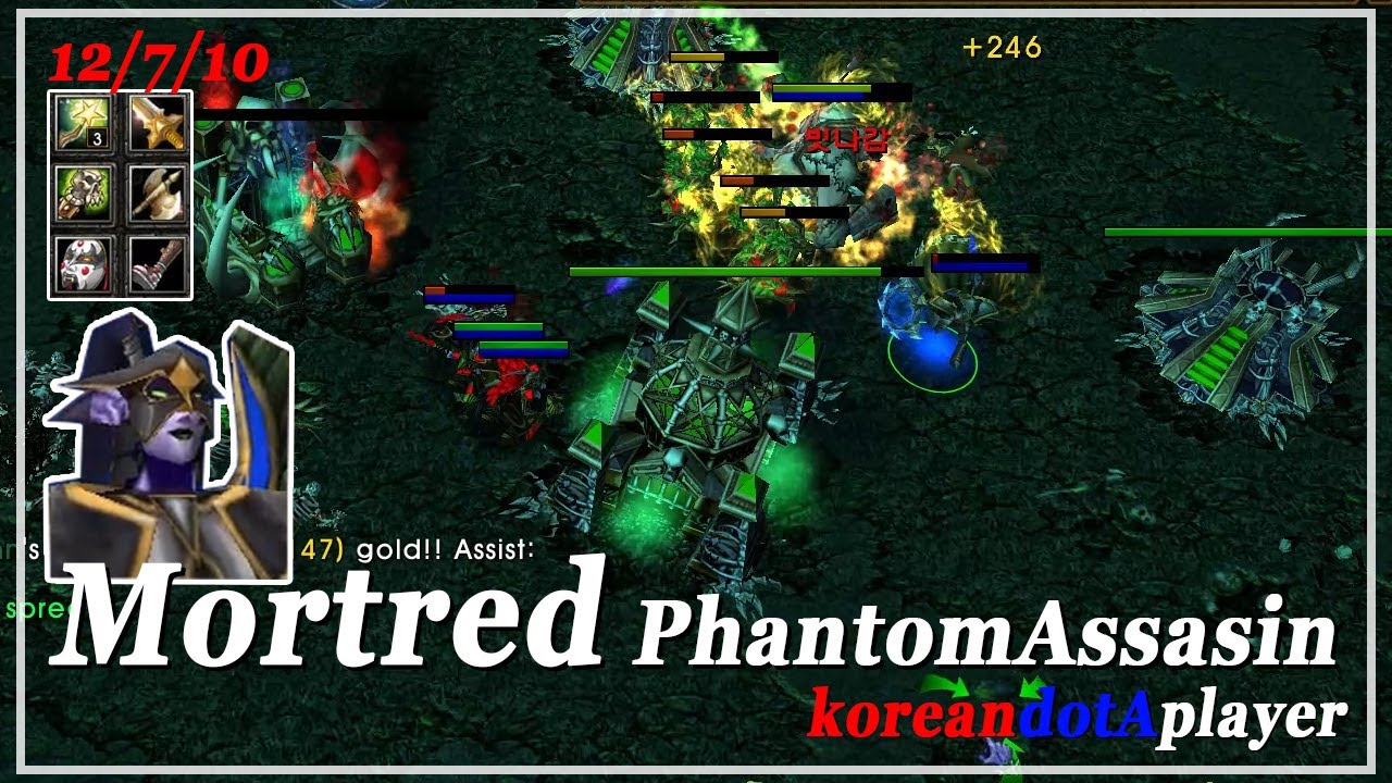 coreandotautube - warcraft3 dotA1 # Mortred the Phantom assasin - YouTube