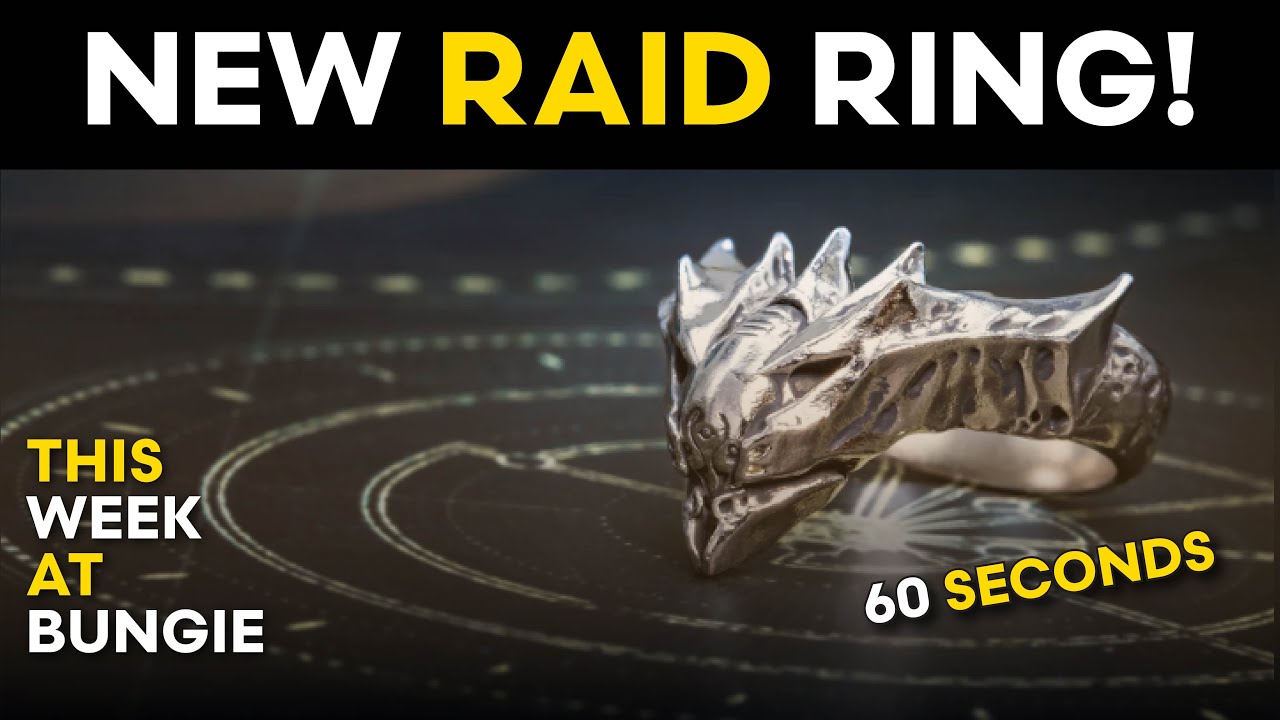 FREE DESTINY EXPANSIONS - Destiny 2 - RAID RING - YouTube