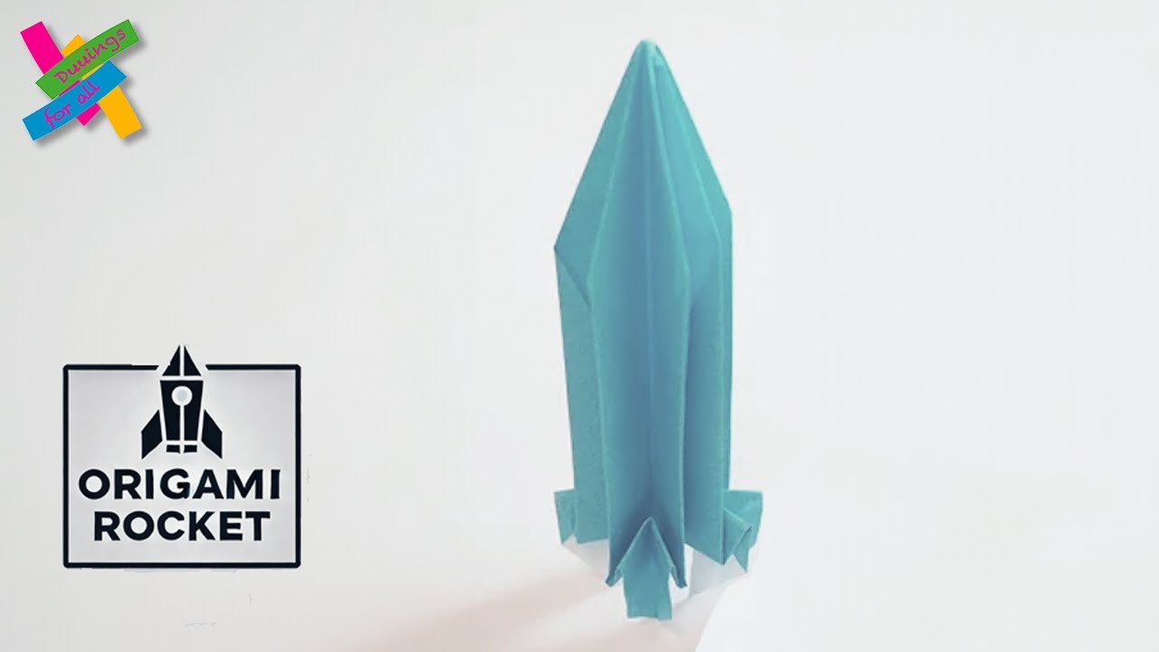 Origami SPACE ROCKET DIY Easy How To Make Paper Space Rocket Easy Space Ship Fold Origami SPACE ROCKET DIY Easy How To Make Paper Space Rocket Easy Space Ship Fold