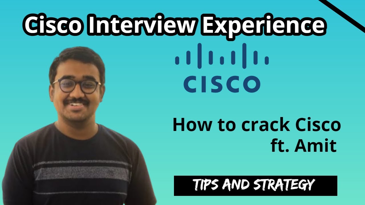 Cisco Interview Experience | How to crack Cisco - YouTube