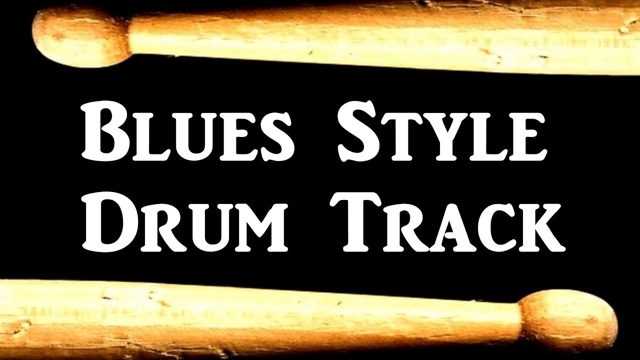 Blues Rock Drum Track 80 BPM Drum Beats For Bass Guitar Backing #101 ...