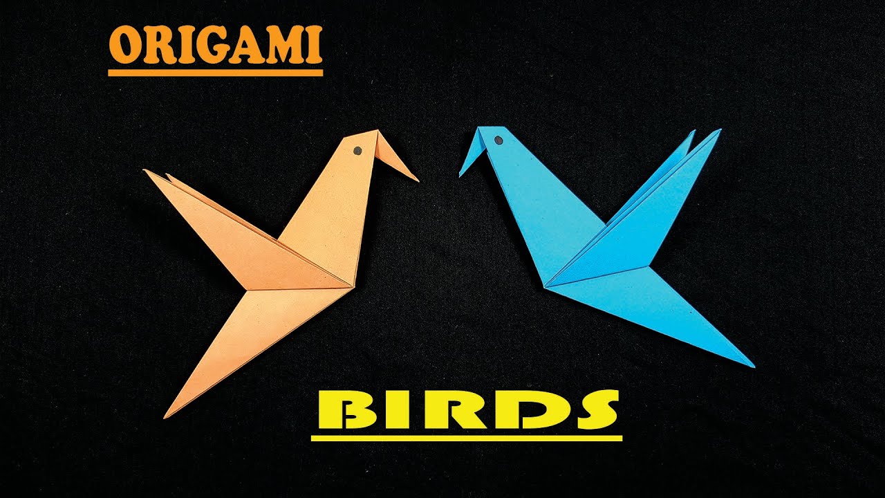 Origami Bird Easy | How to Make a Origami Birds -Origami Bird Step by ...