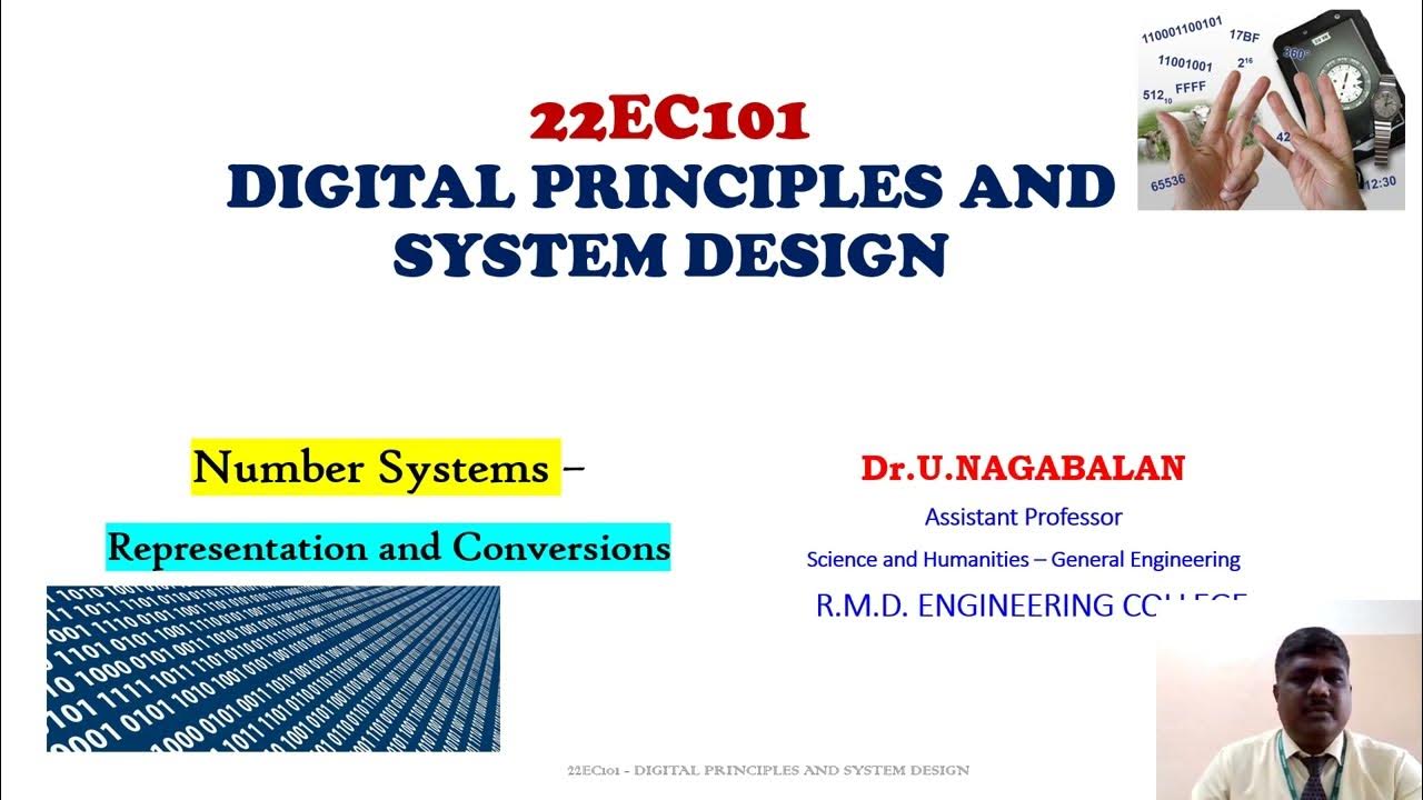 NUMBER SYSTEMS - REPRESENTATION (Digital Electronics) - YouTube