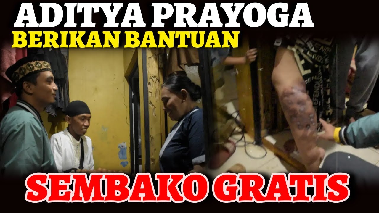 ADITYA PRAYOGA BERIKAN SEMBAKO GRATIS DI BULAN RAMDHAN!!! - YouTube