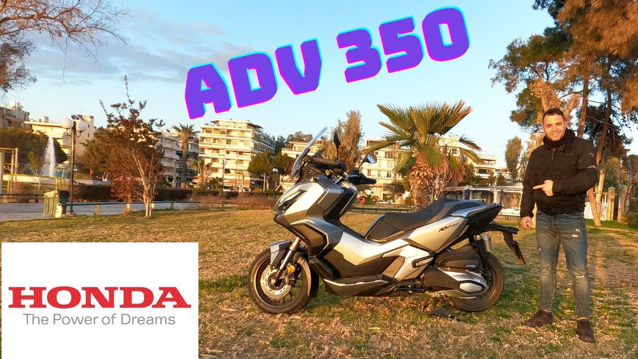 Honda adv350 review - YouTube
