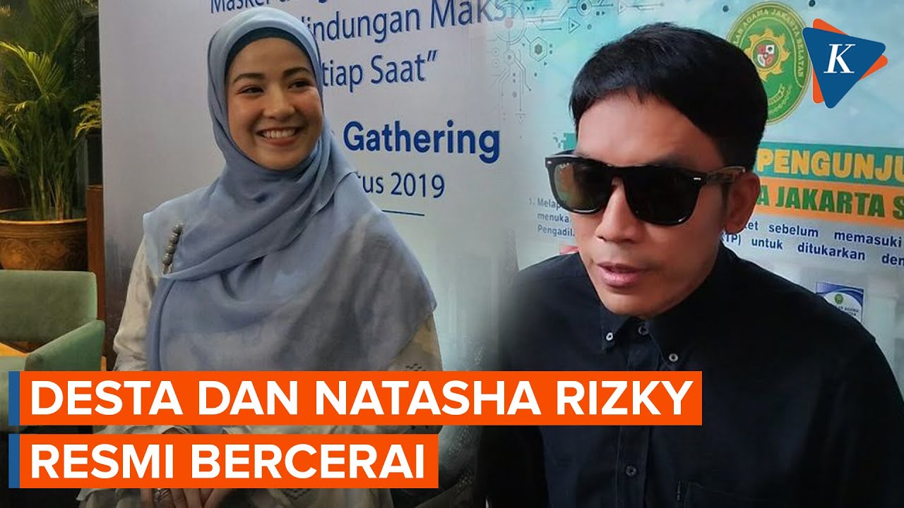 Desta dan Natasha Rizky Resmi Cerai Setelah 10 Tahun Menikah - YouTube