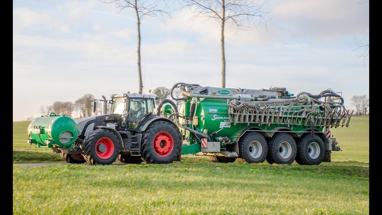 Fendt 939 & 939 Samson PG 27 + PG 25 - ETA JAMES - Épandage 2019 ...