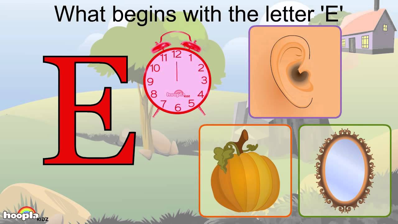E Pictures For Kids Letter E Vocabulary Cards By The Tutu Teacher