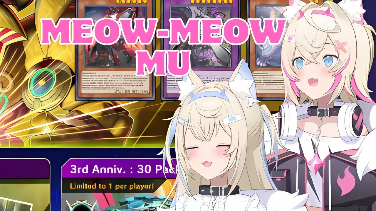 FuwaMoco "Meow-Meow-Mu" {Hololive EN} - YouTube