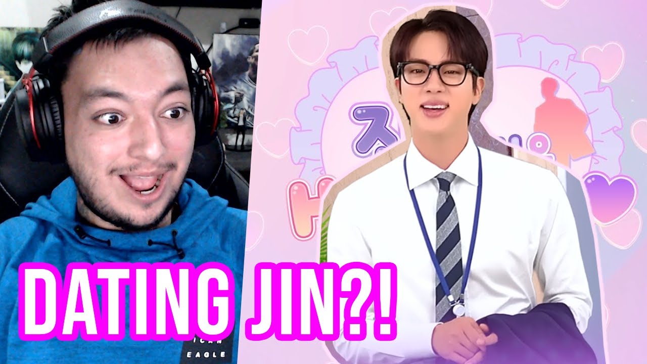 JIN MADE A DATING SIM GAME? 💜 - YouTube