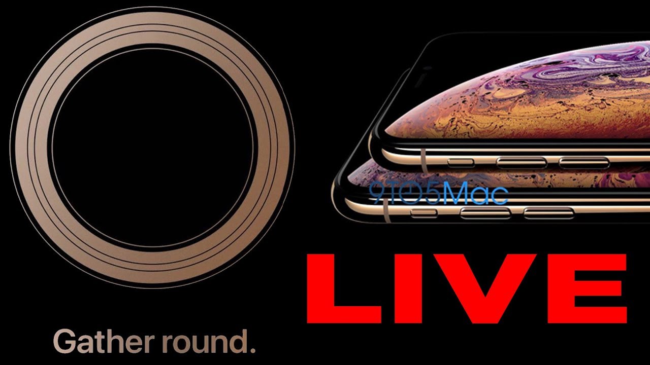 LIVE Apple September Event 2018 - iPhone XS Event - Apple Watch 4 ...