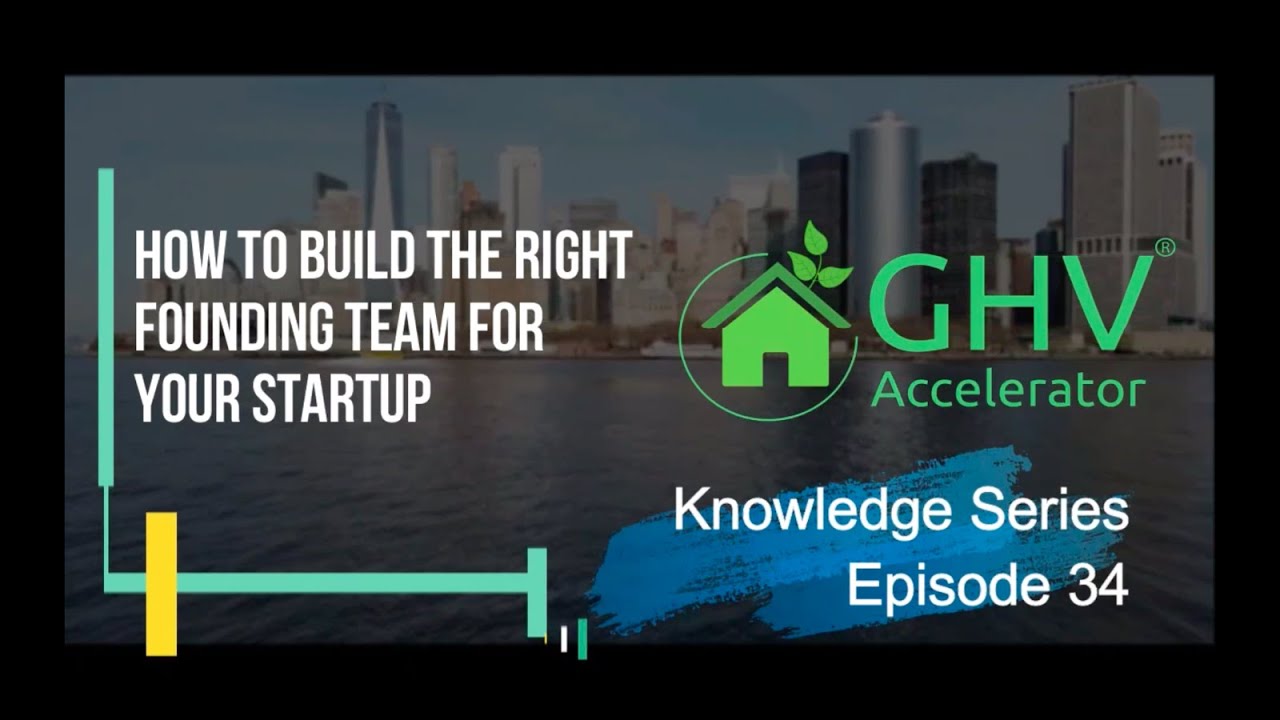 How to build the right founding team for your Startup - YouTube