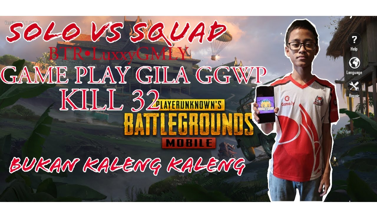 SOLO VS SQUAD BTR LUXXY GAME PLAY NYA GILAAAKKK - PUBG MOBILE - YouTube
