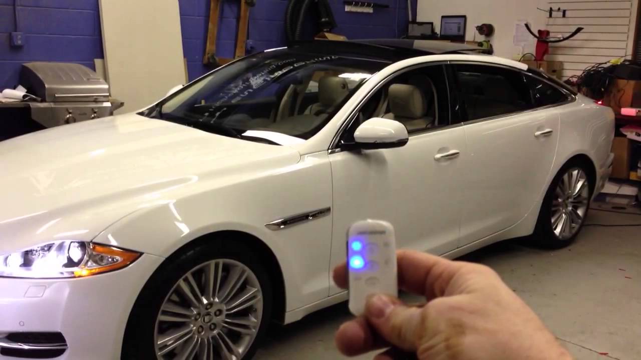 2012 jaguar xjl remote start - YouTube