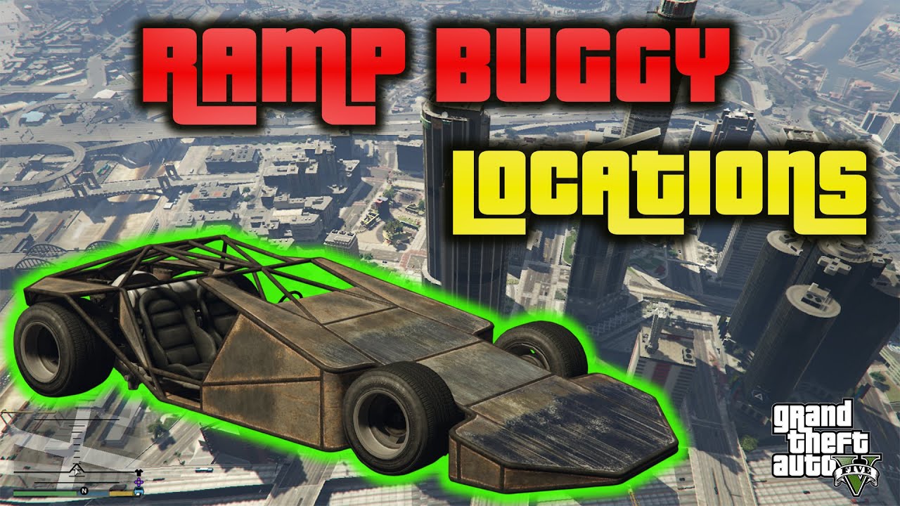 GTA V - Story Mode Secret Ramp Buggy Locations ( PS5, PS4, PS3, PC ...