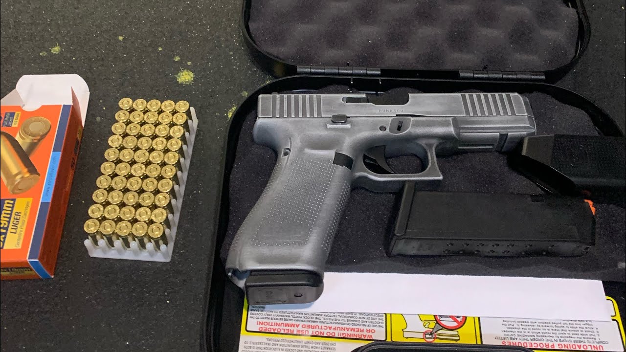 Glock 17 Gen 5 (Ghost Grey) Unboxing and Shooting - YouTube