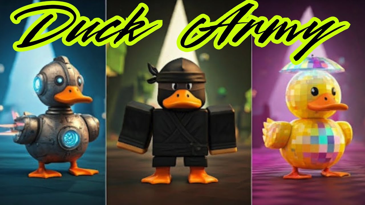 THE MOST UNIQUE DUCKS IN ALL OF ROBLOX! - YouTube