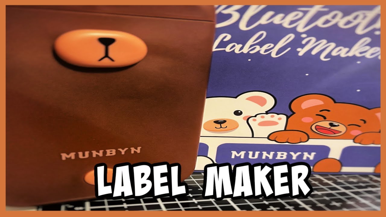 MUNBYN Label Maker Thermal Printer | Unboxing & First Impressions - YouTube
