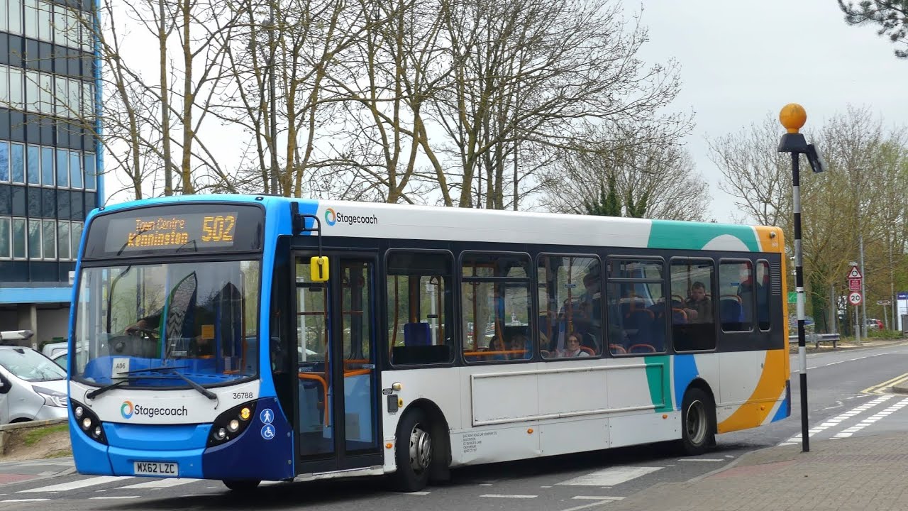 Onboard Stagecoach Bus 36788 - ADL Enviro200 - Route 502 - (MX62 LZC ...