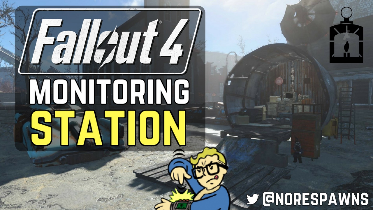 Fallout 4 - Railroad Monitoring Station - YouTube