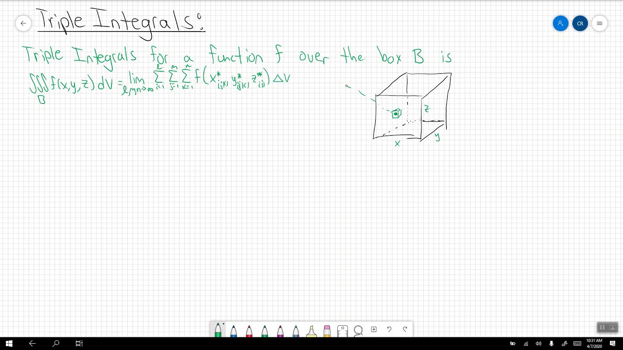 Triple Integrals - YouTube