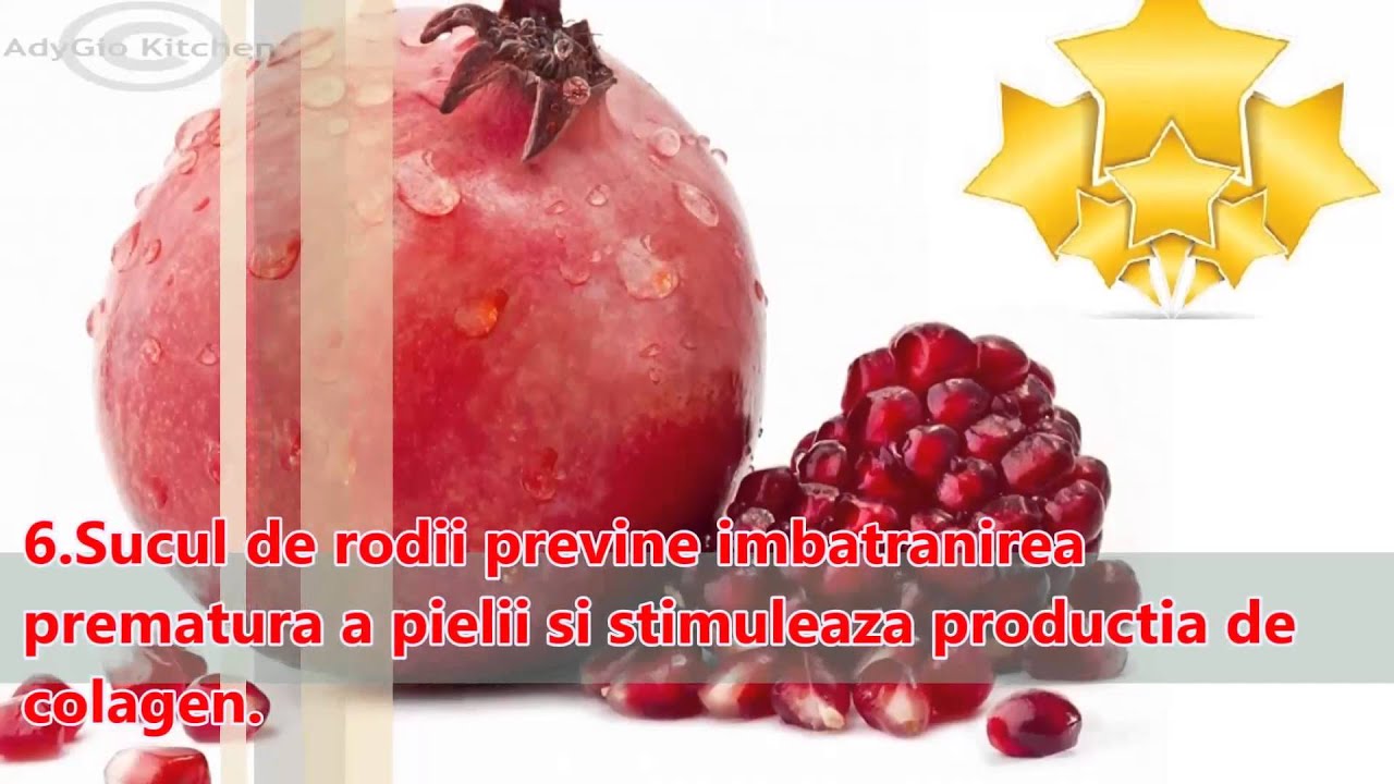 Rodia - 10 beneficii | Ingrediente de 5 stele - Adygio Kitchen - YouTube