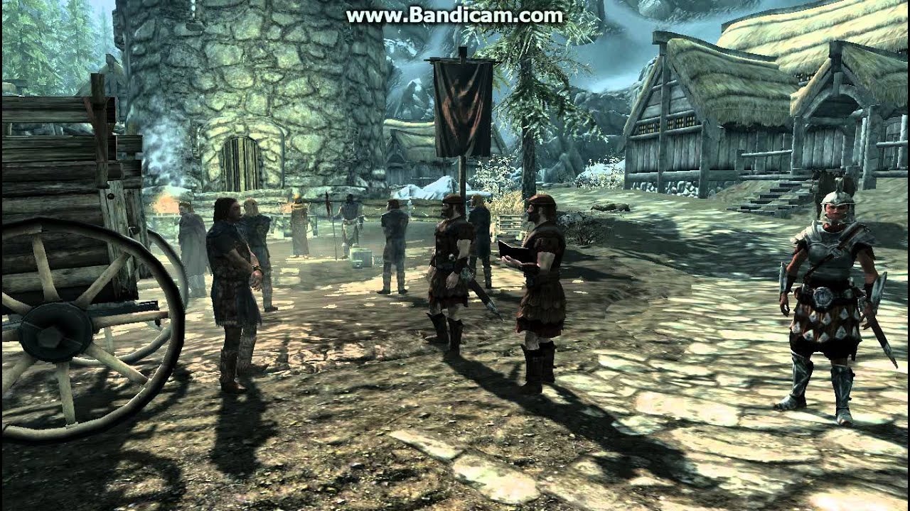 Skyrim Playthrough- Episode 1- Part 1- Helgen Keep - YouTube