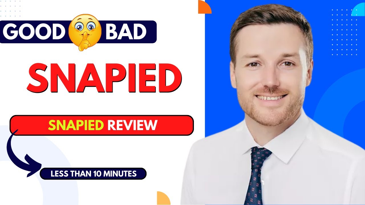 Snapied Review: Everything You Need To Know About Snapied! - YouTube