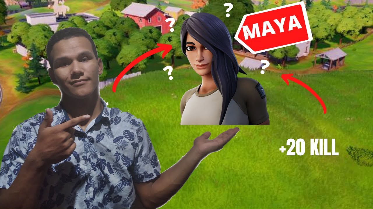 MITANDO COM A MAYA !!! -Fortnite - YouTube