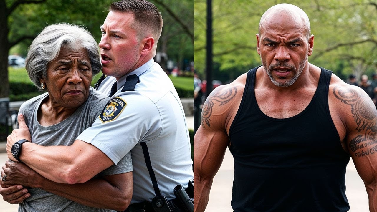 Police Beat Up Old Woman, But Mike Tyson Rushes to Save Her! - YouTube