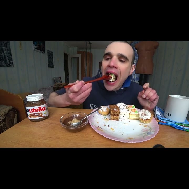 Asmr Cakes Sweets Chocolate Nutella Dessert Mukbang Mukbang Asmr Eating Food Sweet