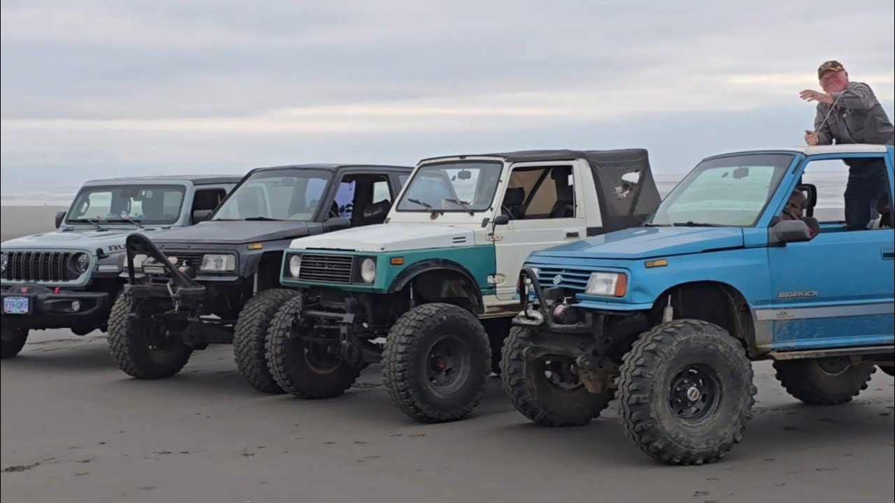 Taking the Suzukis to Long Beach for Rod Run Weekend - YouTube
