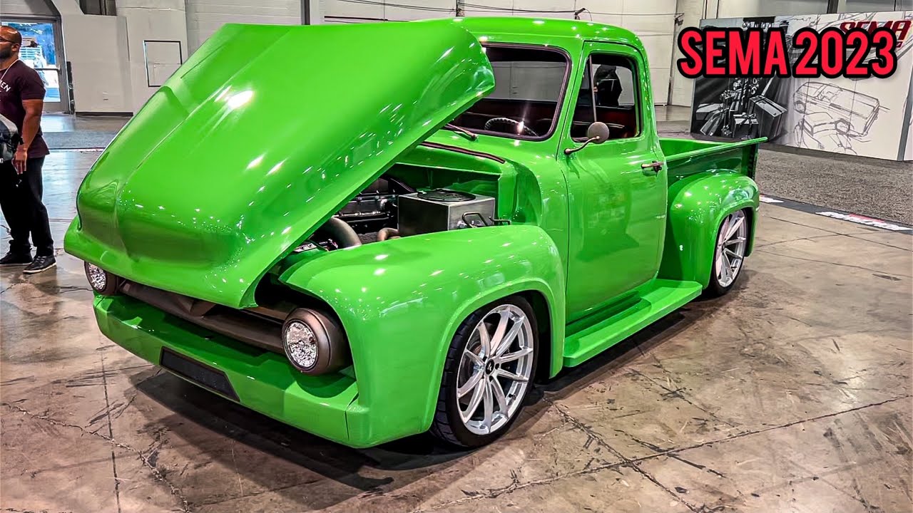 1953 Ford F100 by Dyer Motorsports at the SEMA 2023 - YouTube