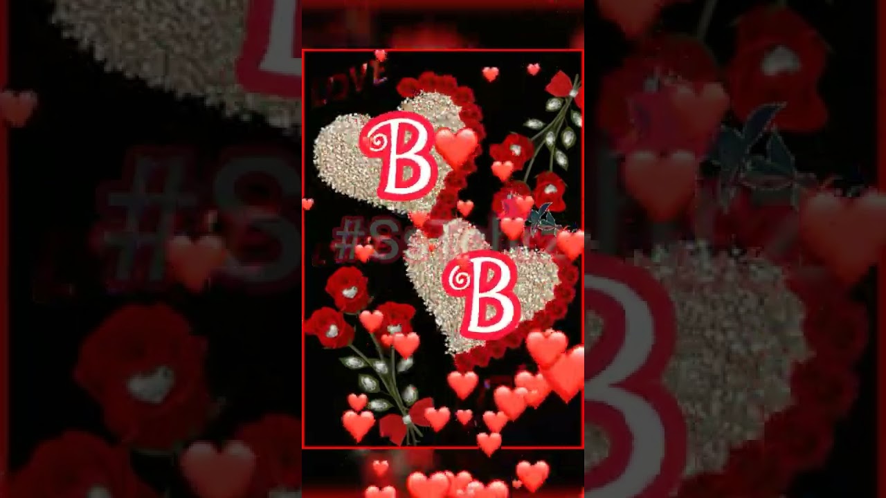 B Loves B | Happy Valentine's Day | Lovers | Letter B | Letter U ...