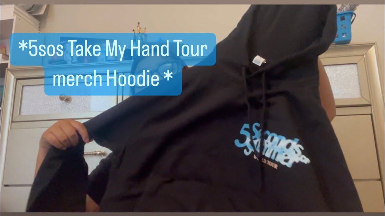 Opening 5sos Take My Hand tour merch - YouTube