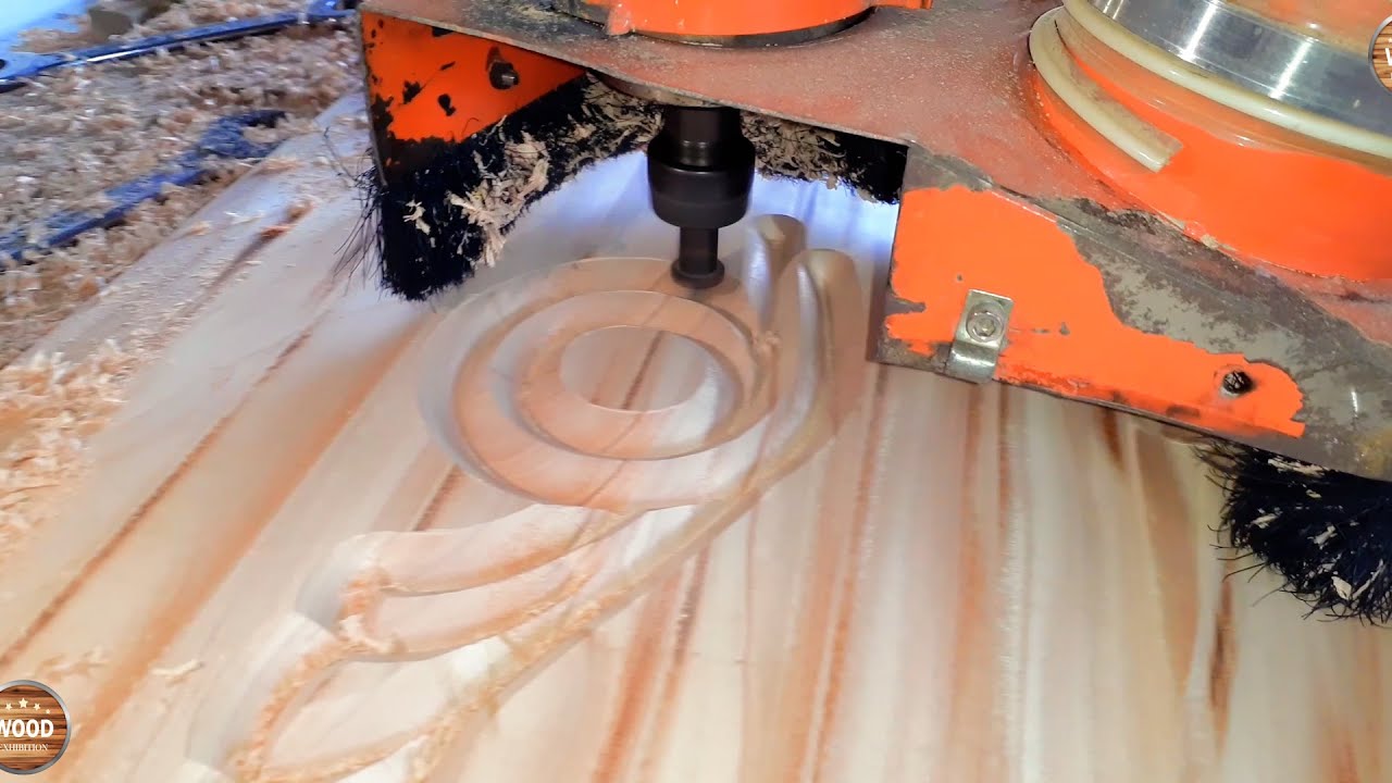 2D Design on Door by CNC Router Machine | Advanced Woodworking 2023 ...
