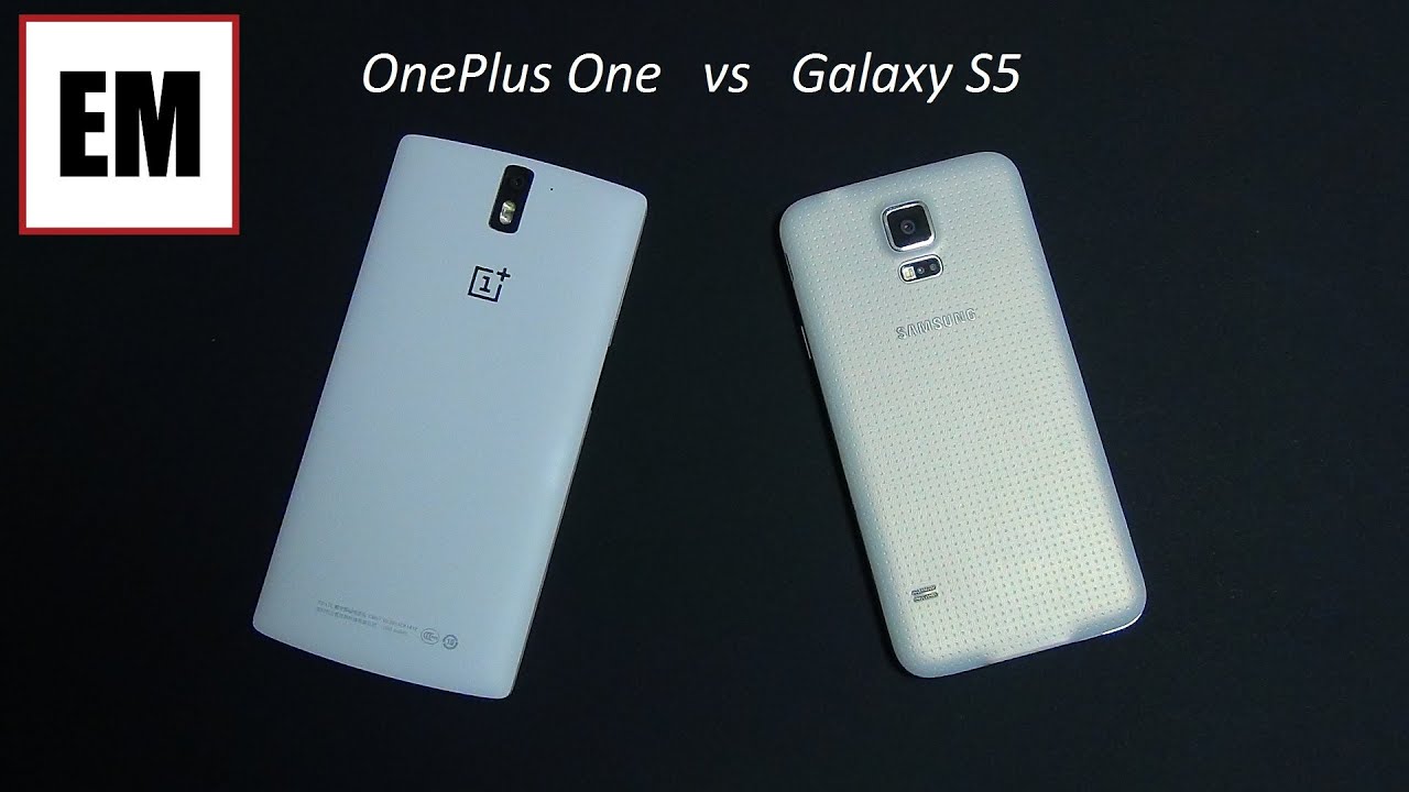 OnePlus One vs Samsung Galaxy S5 ita da EsperienzaMobile - YouTube