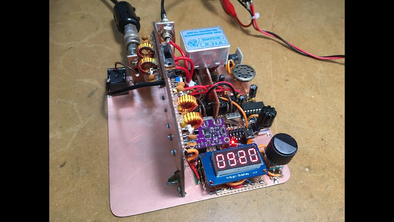 Homebrew Portable 40m SSB QRP Rig. Part 5: Receiver Complete - YouTube