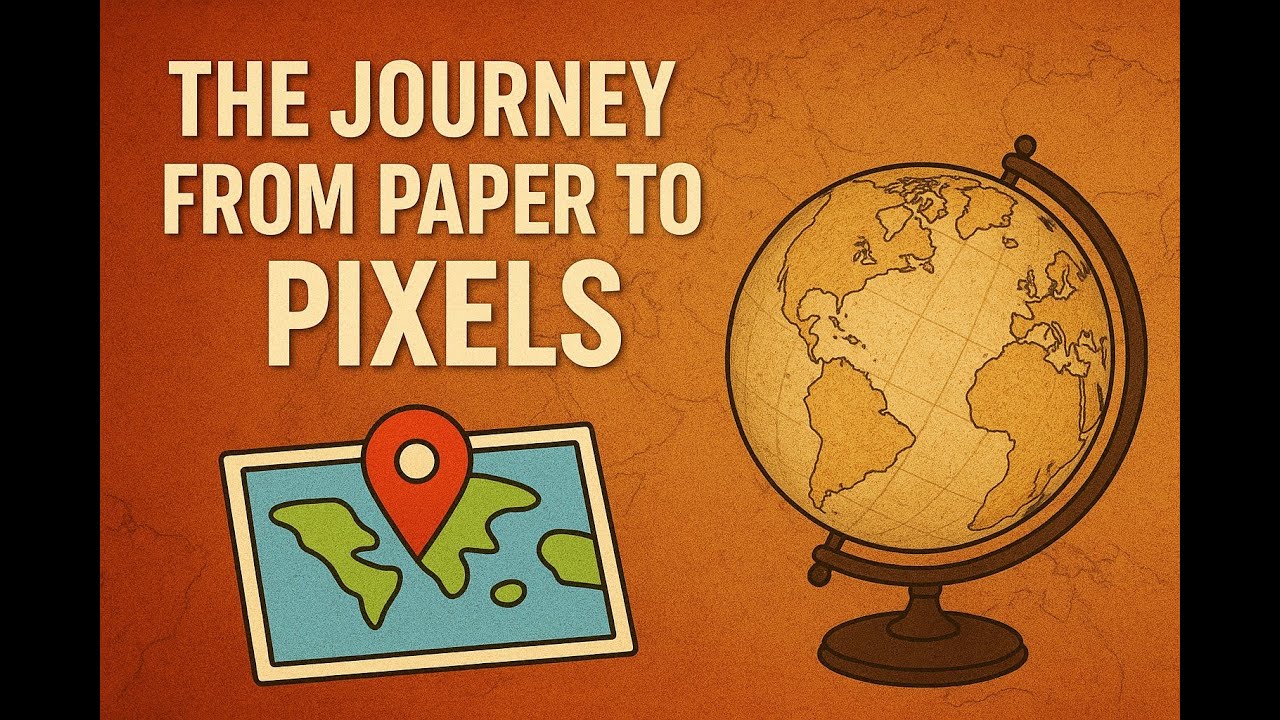 HISTORY OF GIS - FROM PAPER MAPS TO DIGITAL MAPS........ - YouTube