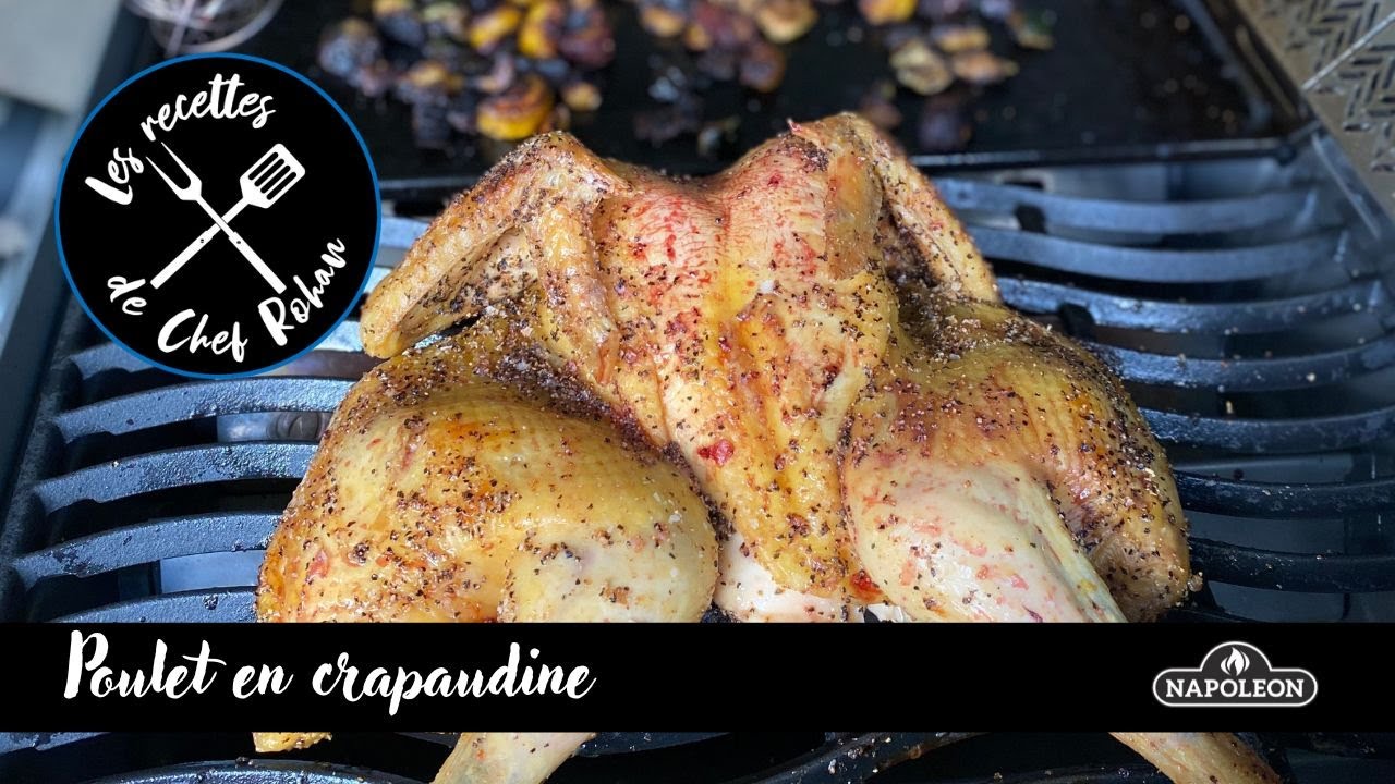 🔥 // LES RECETTES DE CHEF ROHAN // Poulet en crapaudine - YouTube