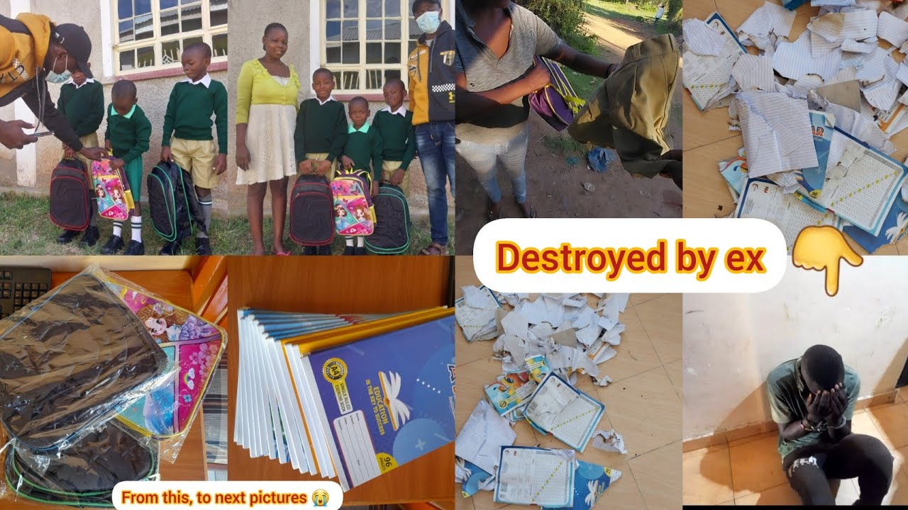 He Came Back and Destroyed Books, Uniforms, Bags For My Children 😭 ...