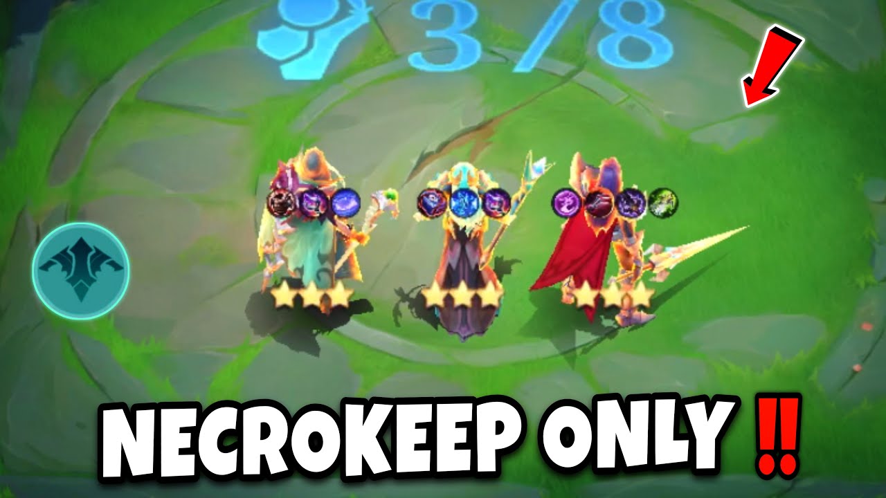 HOW TO USE THARZ WITH NECROKEEP COMBO | MAGIC CHESS GO GO‼️ THARZ 3STAR ...