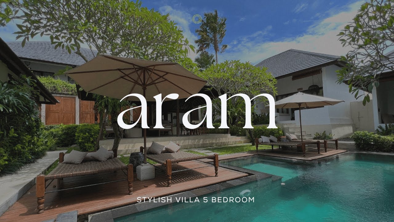 Aram Residence Canggu: 5BR Villa with Private Pool - YouTube