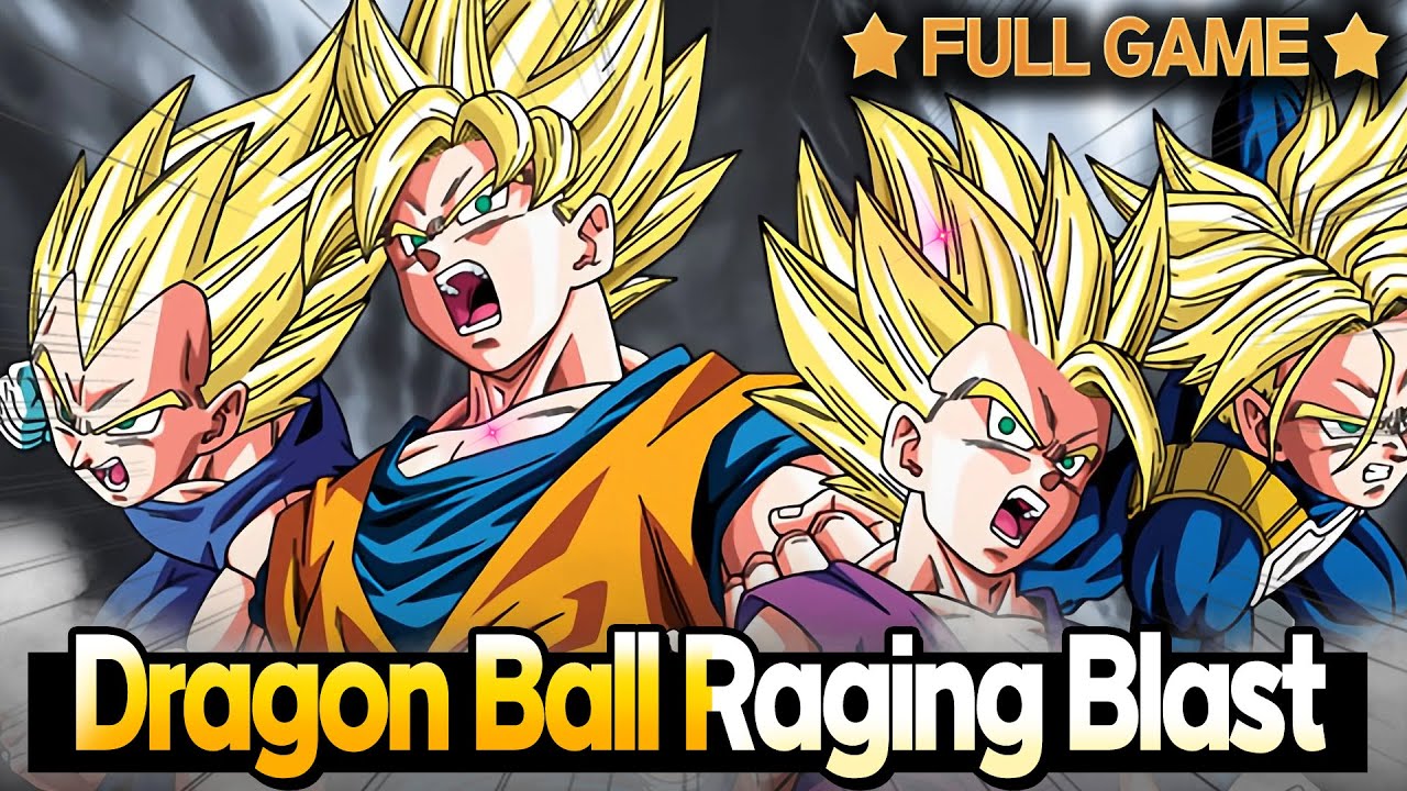 Dragon Ball Raging Blast Gameplay Walkthrough FULL GAME [4K 60FPS ...