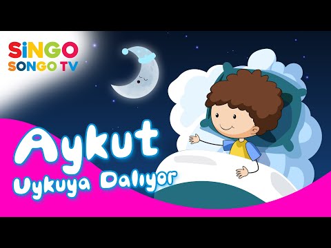 AYKUT Uykuya Dalıyor 😴🛌 – SingoSongo TV I İsme Özel Çocuk Şarkıları 🎵
